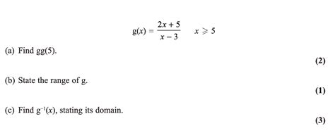 Edexcel A Level Maths Test Functions