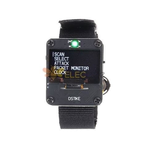 dstike wifi deauther watch smart watch nodemcu esp8266 programmable development board black