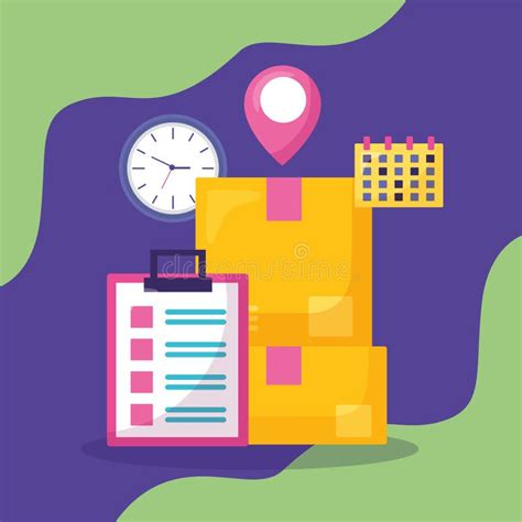 Pointer Navigation Location Vector Illustration Stock Illustration