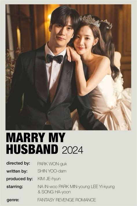 Marry My Husband Kdrama Minimalist Poster Drama Tv Shows Marry Me