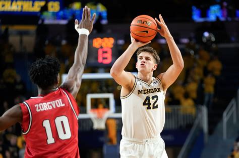 Will Tschetter Off To Hot Start For Michigan Basketball