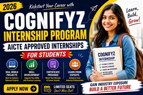 Cognifyz Internship Program 2026 Complete Guide For Students