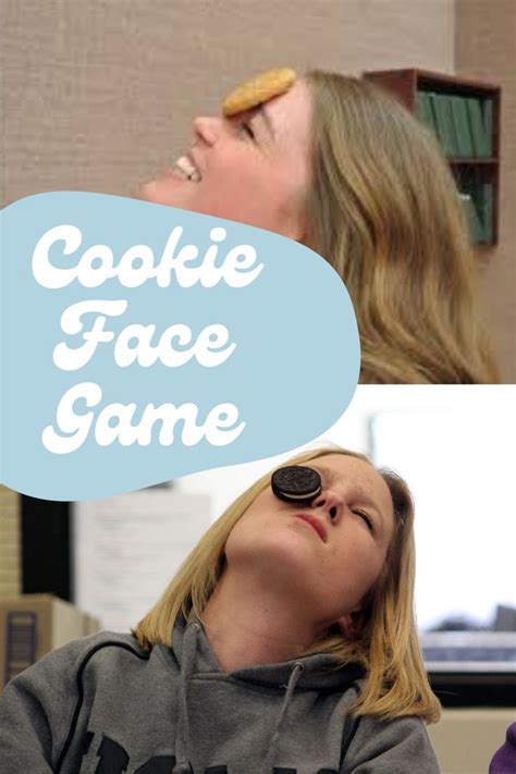 How To Play Minute To Win It Cookie Face Peachy Party Minute To Win