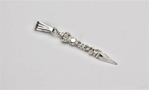 Phurba Pendant Buddhist Ritual Sterling Silver 925 Etsy