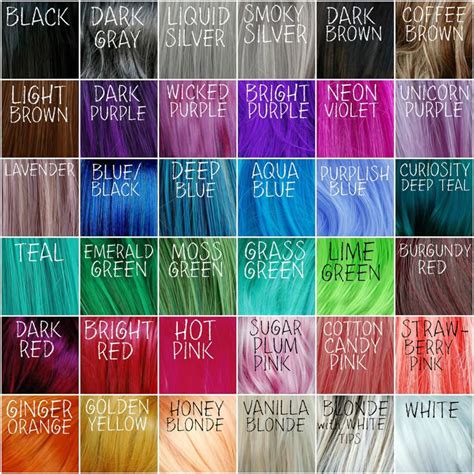 Pin By Mc Boutin On Cheveux Rarest Hair Color Unnatural Hair Color