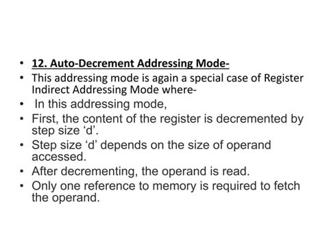 addressing modes pptx programming languages computing