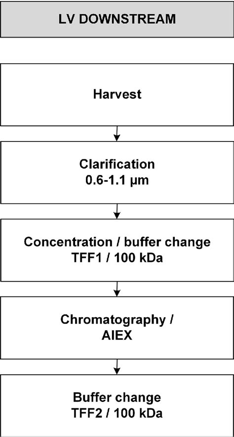 Table 1 From Development Of Large Scale Downstream Processing For