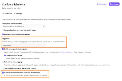 Salesforce Case Object And Opportunity Logging With Dialpad Cti