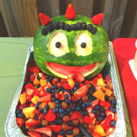 Yo Gabba Gabba Fruit Salad For Myas 3rd Birthday Yo Gabba Gabba