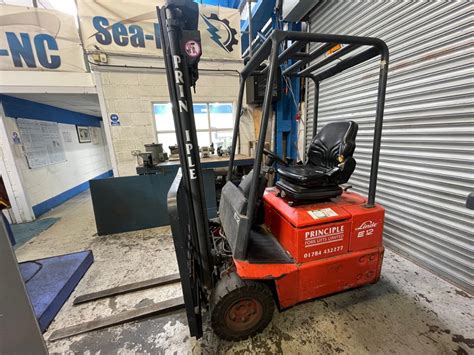 Linde E12 Electric Forklift 1st Machinery