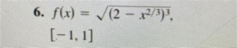 Solved Explain Why Rolles Theorem Does Not Apply To The