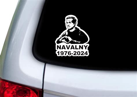 Rip Alexei Navalny Vinyl Decal Sticker Etsy