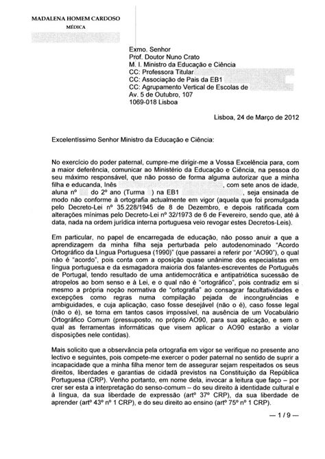 Como Terminar Uma Carta Formal Em Portugues Catalog Library
