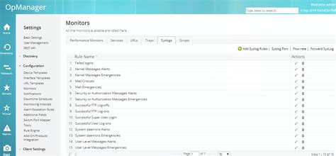 Syslog日志分析工具syslog日志服务器卓豪opmanager Syslog日志分析工具syslog日志服务器卓豪opmanager