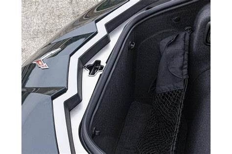 C8 2020 2024 Chevrolet Corvette Hydro Carbon Fiber Frunk Trim Panel Inserts Choose Finish