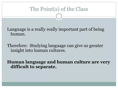 Language Slidesppt