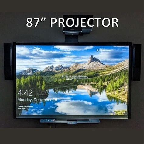 Smartboard 800 Dvit 87 Interactive Whiteboard With Ux60 Projector And Speakers Ebay