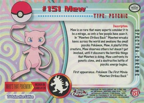 2000 Topps Chrome Pokemon Checklist Trading Cards Box Info