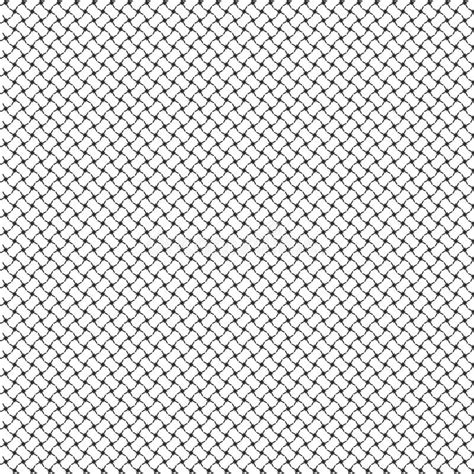 Abstract Seamless Black And White Geometric Ornament Pattern Of Fence