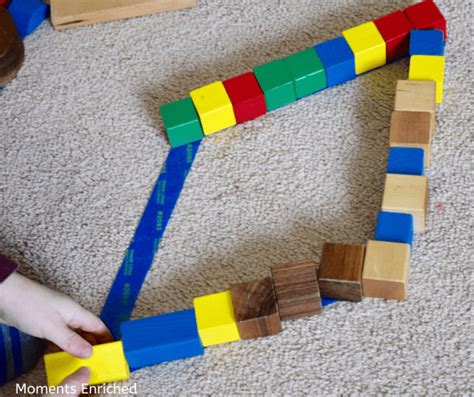 Building Shapes Block Activity Moments Enriched