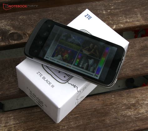 Review Zte Blade Iii Smartphone Notebookcheck Net Reviews