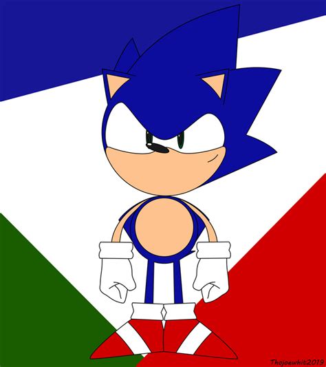 Sonic Fanart Toei Modern Version Sonicthehedgehog