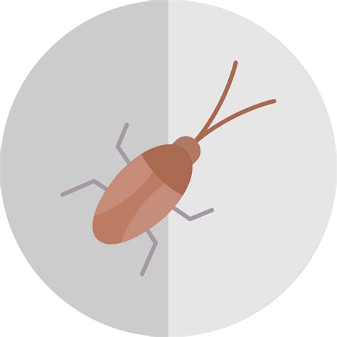 Cockroach Flat Scale Icon 43022213 Vector Art At Vecteezy