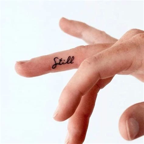 Finger Tattoo Ideas Stylish Ink Inspiration