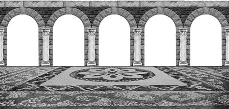 Download Arches Arcade Architecture Royalty Free Stock Illustration