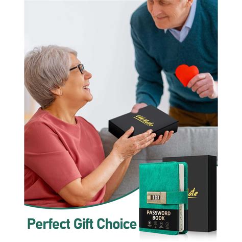 Wemate Password Book With Lock Password Book With Alphabetical Tabs 600