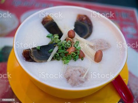 Bubur Telur Abad Bubur Babi Foto Stok Unduh Gambar Sekarang Buatan