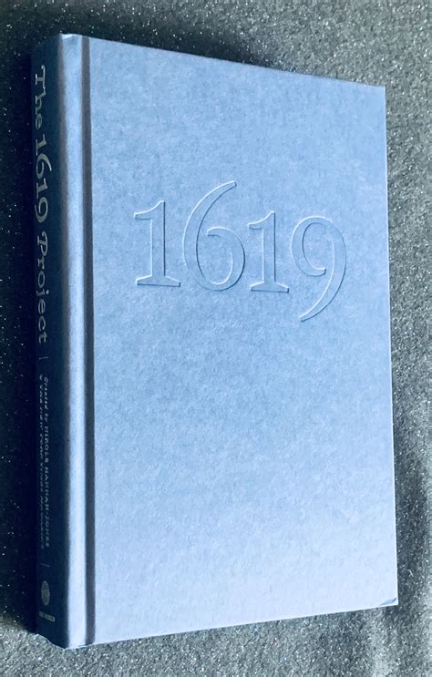 The 1619 Project A New Origin Story Signed First Printing By Hannah