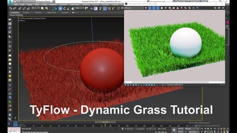 Tyflow Dynamic Grass Tutorial