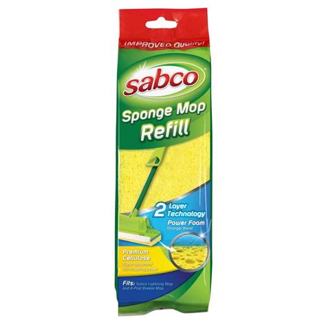 Sabco Sponge Mop Refill 230mm By Sabco At Mitre 10