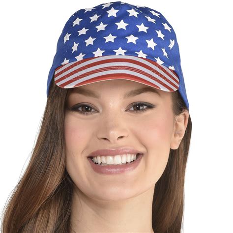 Partycity Patriotic Baseball Hat Hamilton Place