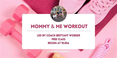 October Mommy And Me Workout Class At The Drip Coffee Co Panama City On