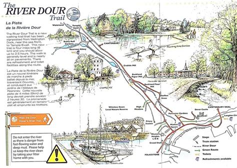 Map Of River Dour In France