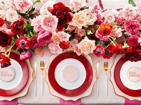 Add A Pop Of Color To Your Wedding With Pink And Red Tones