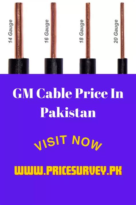 Gm Cable Price In Pakistan And October