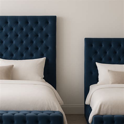 Luxury Ambassador Bed 5ft Kingsize Cream Plush Velvet Bedroomking