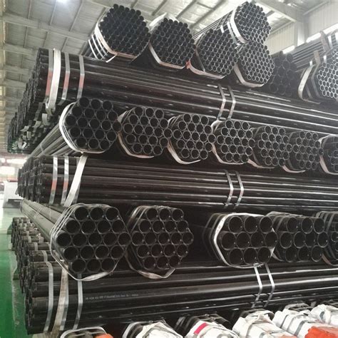 Api 5l Grb Carbon Steel Welded Erw Pipe Erw Steel Pipe And Black