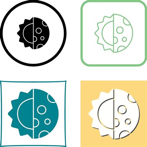 Day And Nigt Icon Design 45534126 Vector Art At Vecteezy