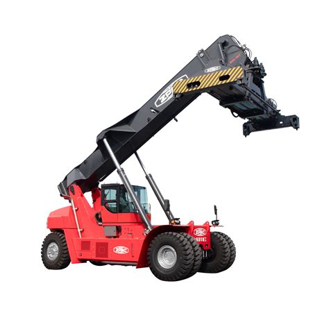 Container Reach Stacker 45000kg Container Handler Work At The Port