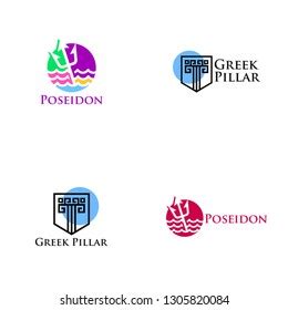 Greek Logo Design Stock Vector Royalty Free 1305820084 Shutterstock