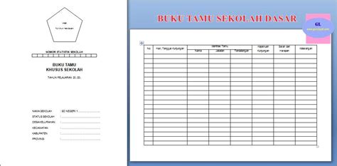 Contoh Buku Tamu Sekolah Homecare