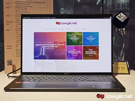 Acer Swift Edge Hands On Riding The Ryzen U Bandwagon Lowyat Net
