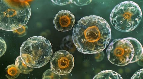 Premium Photo A Group Of Cells Displaying A Wide Range Of Shapes And Sizes Showcasing The