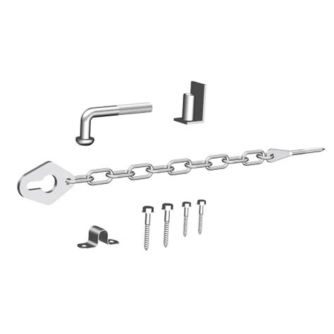 Screw On Gate Hinge Set Fence Depot
