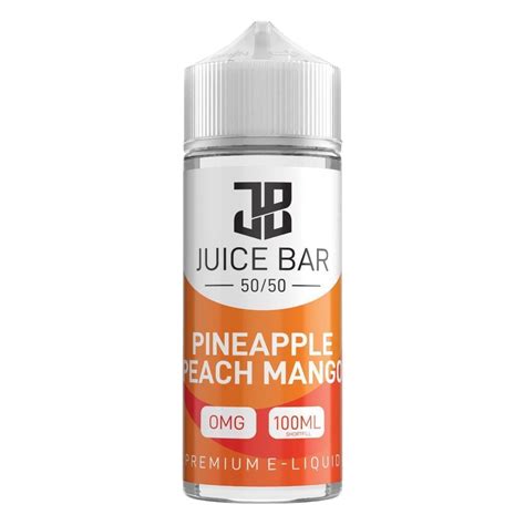 Pineapple Peach Mango 100ml E Liquid Juice Bar Uk Vape Store E Cig