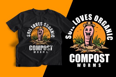 Compost Worms Graphic By Cithu09 · Creative Fabrica